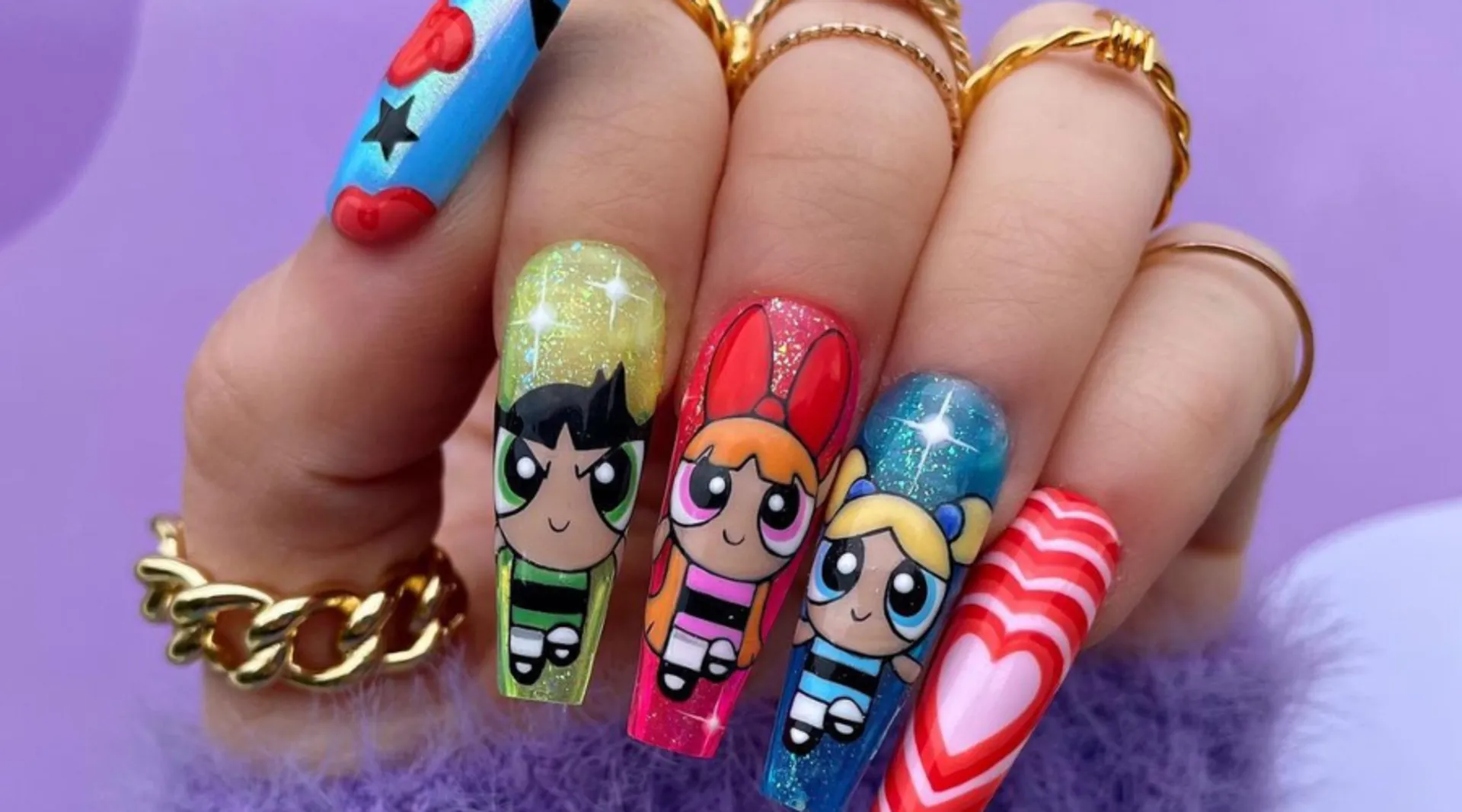 Relive Your Childhood With These 8 Cartoon-Inspired Nails