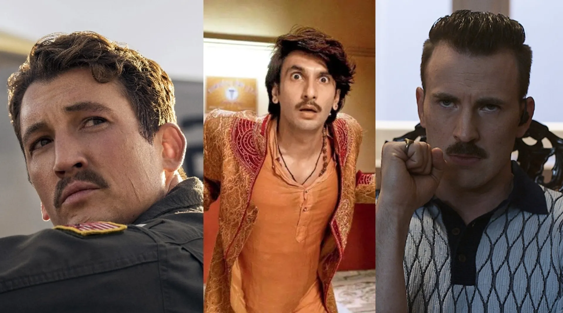 On-Screen Men Are Bringing The Moustache Back. Is It Finally Going ...