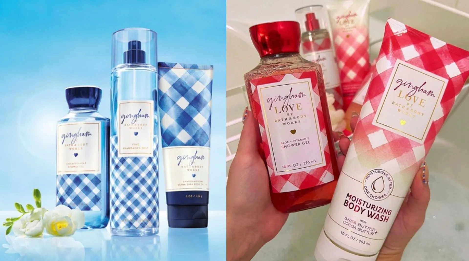 Under A Floral Spell With Bath & Body Works' Gingham Collection