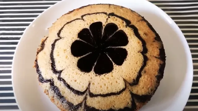 how to make zebra cake in malayalam