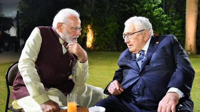 Henry Kissinger advocated strong ties with India under PM Modi - The ...