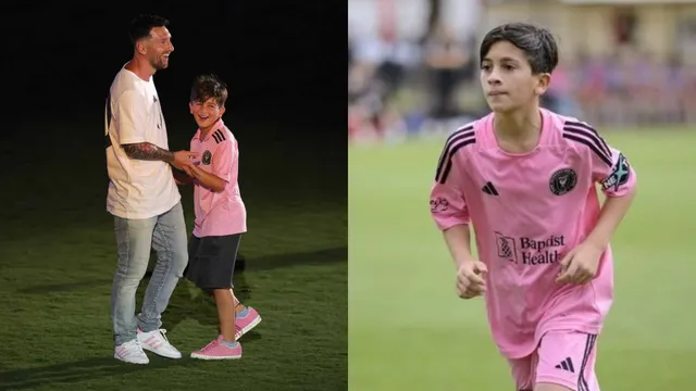 Lionel Messi s eldest son Thiago records 12 goals in a single game for Inter Miami