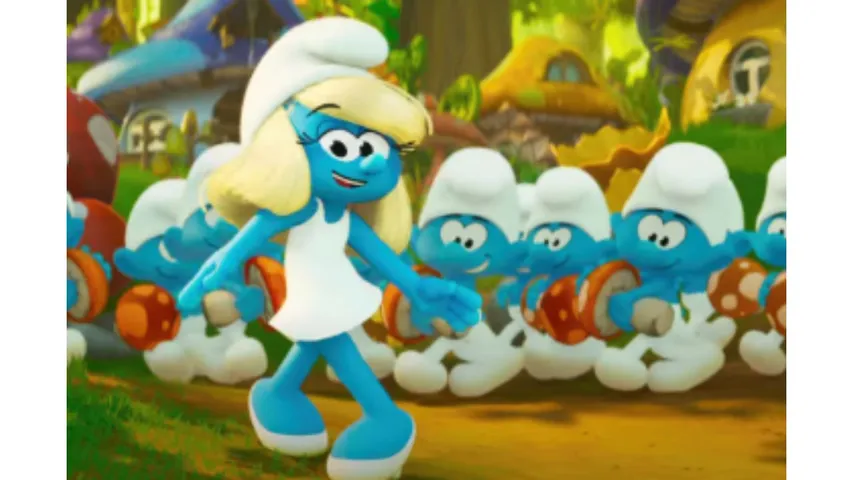 New smurfs movie trailer store