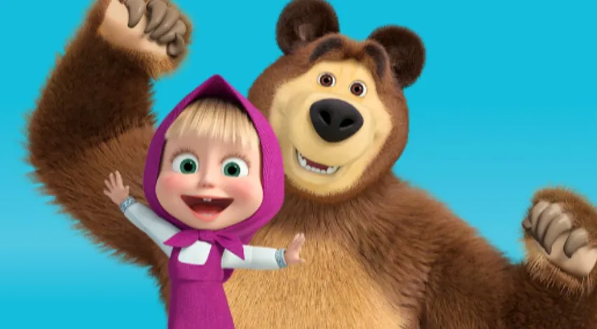 how to draw bear from masha and the bear